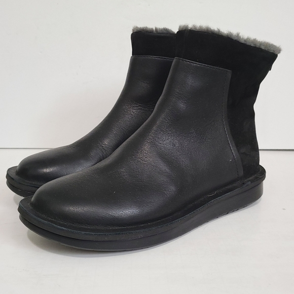 Camper | Shoes | Camper Ankle Winter Boot Black Leather Boot | Poshmark